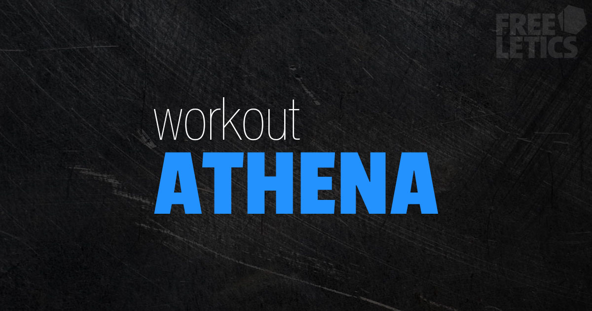 Athena Freeletics Workout 【 Free Athlete 】2025