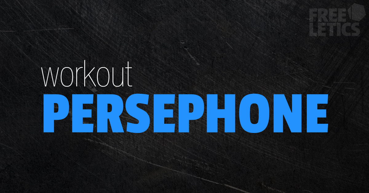 Persephone Freeletics - JAIRO ROCHA