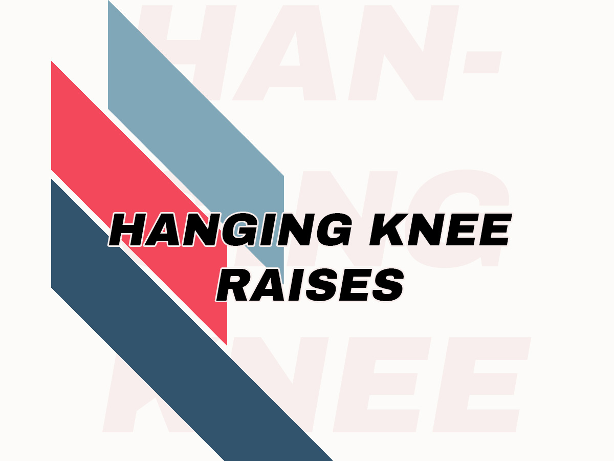 Cómo hacer el ejercicio 【 Hanging Knee Raises