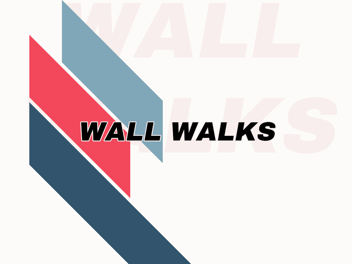 Cómo hacer el ejercicio 【 Wall Walks